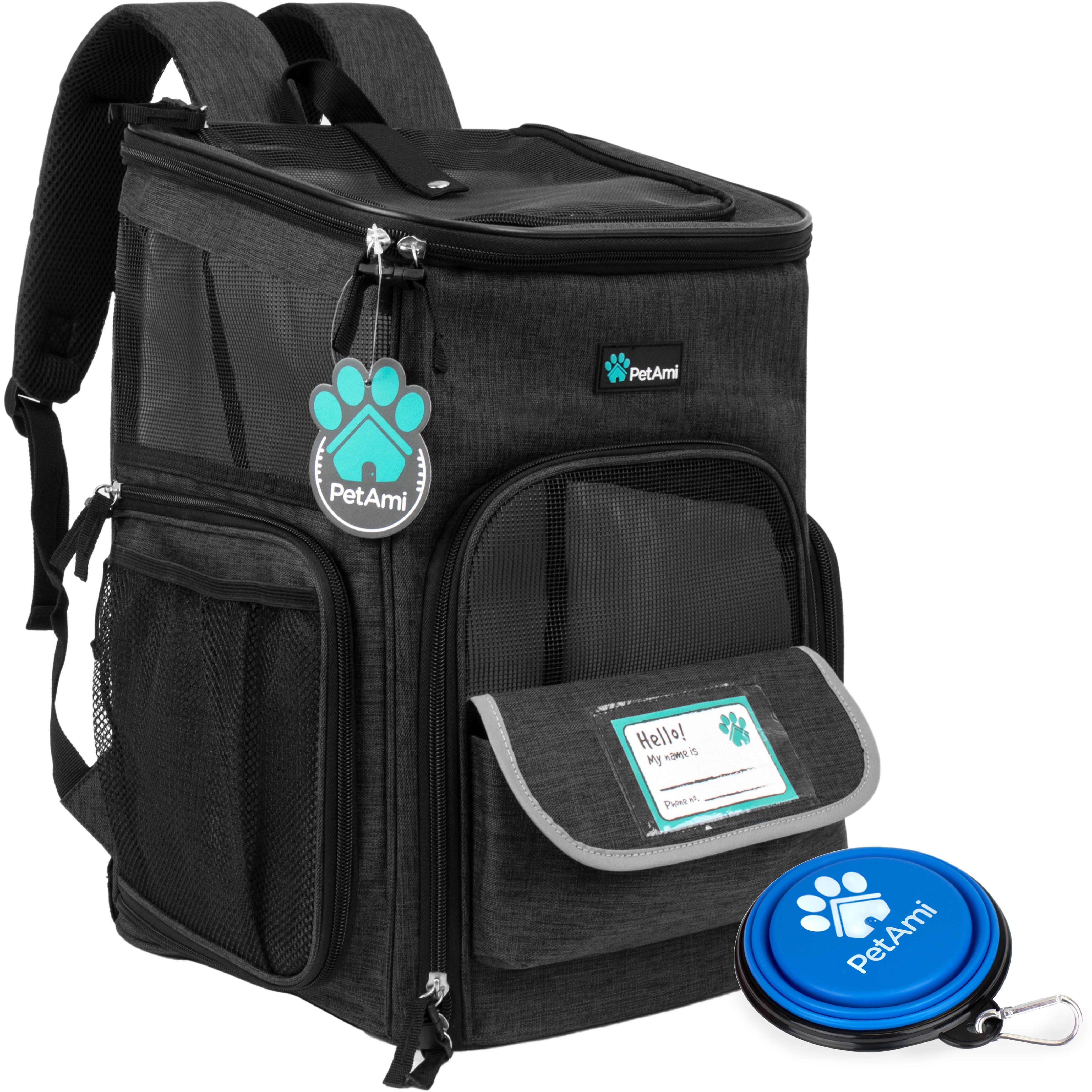 Premium 4-Way Entry Pet Carrier Backpack – PetAmi