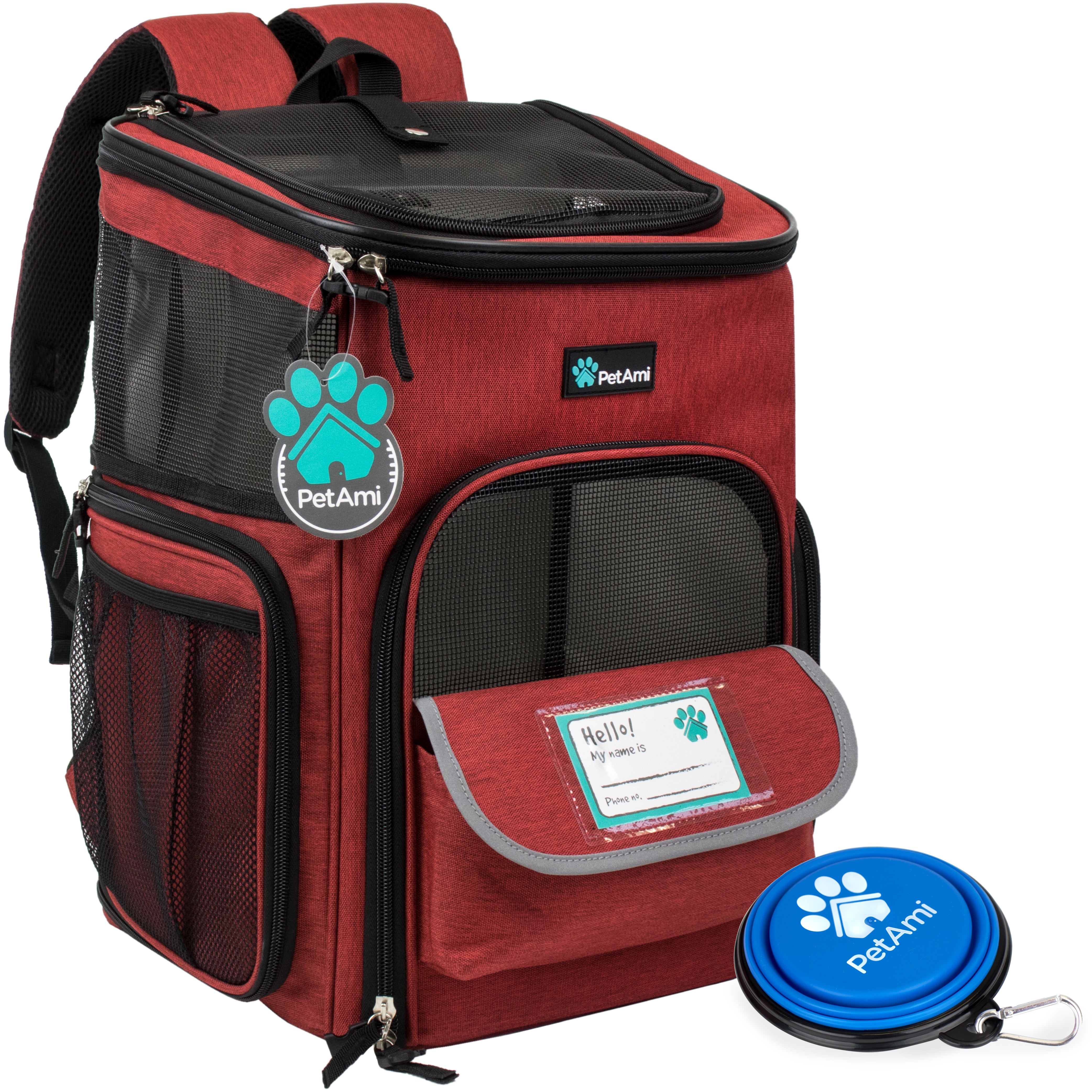 Premium 4-Way Entry Pet Carrier Backpack – PetAmi